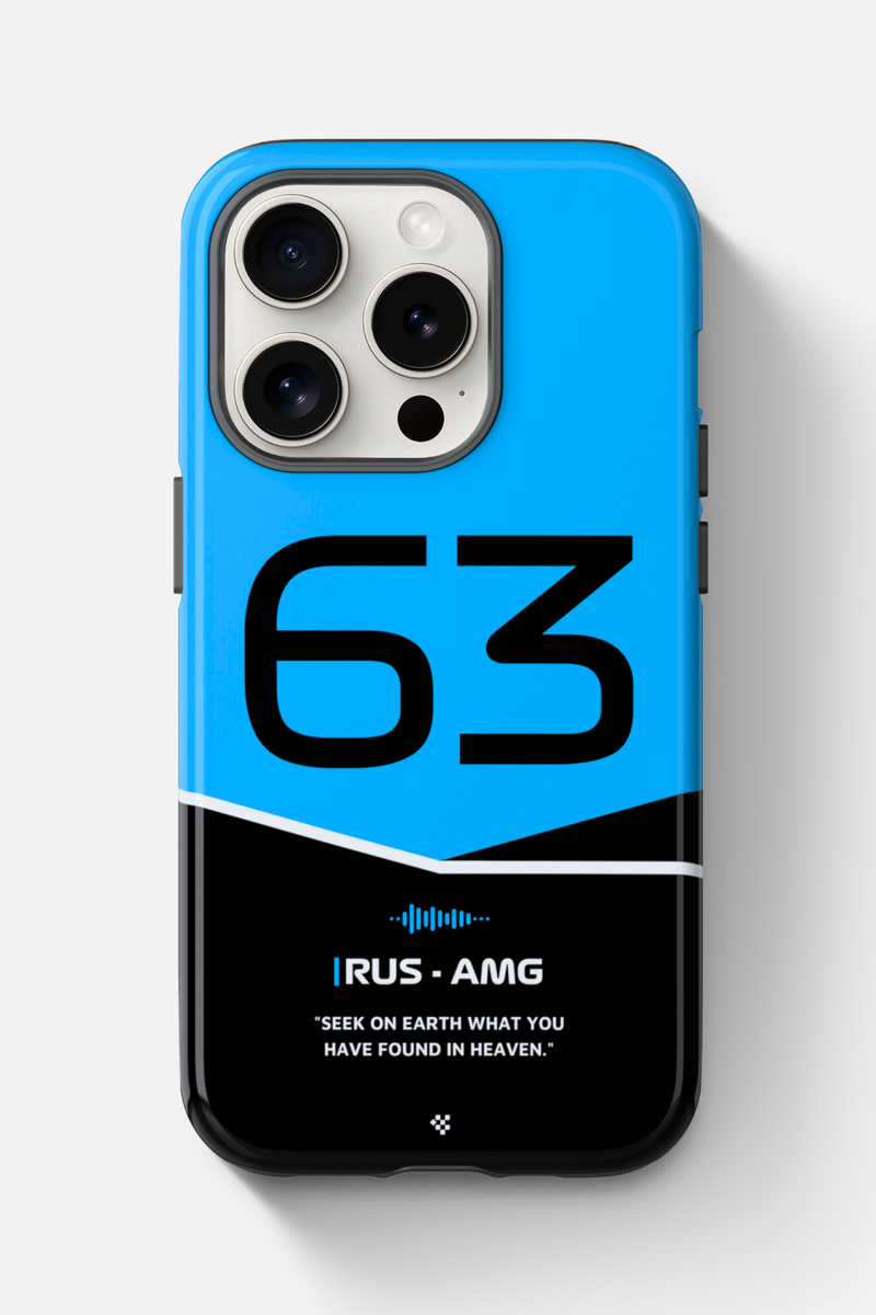 George Russell F1 2024 Helmet Phone Case – NEVERLESS