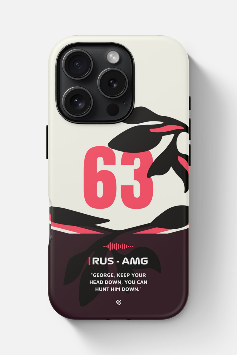 George Russell F1 2025 Miami Phone Case – NEVERLESS